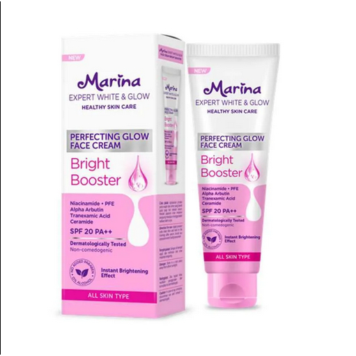 Jual Marina Bright Booster Face Cream | Shopee Indonesia