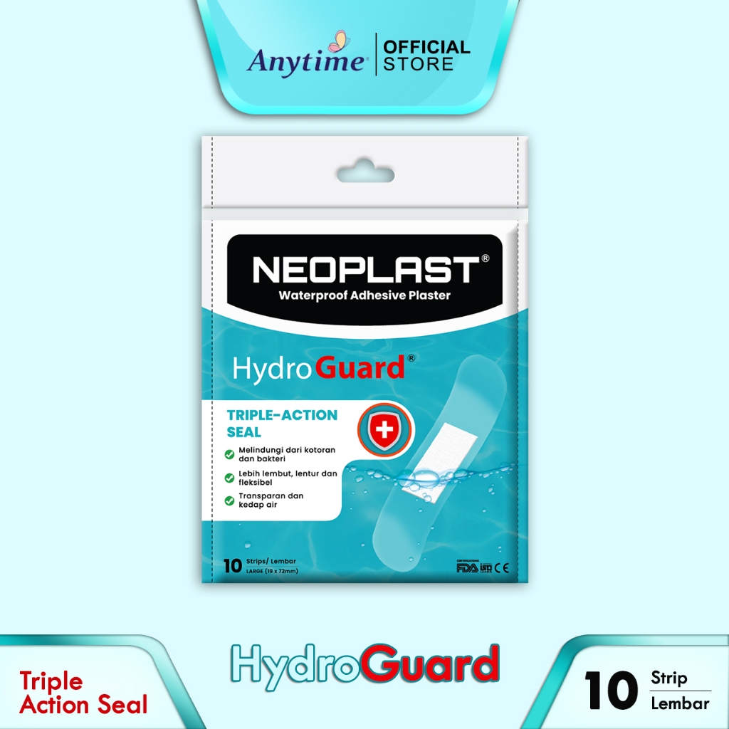 Jual Neoplast Hydroguard Plester Anti Air Sachet isi 10 pcs | Shopee ...