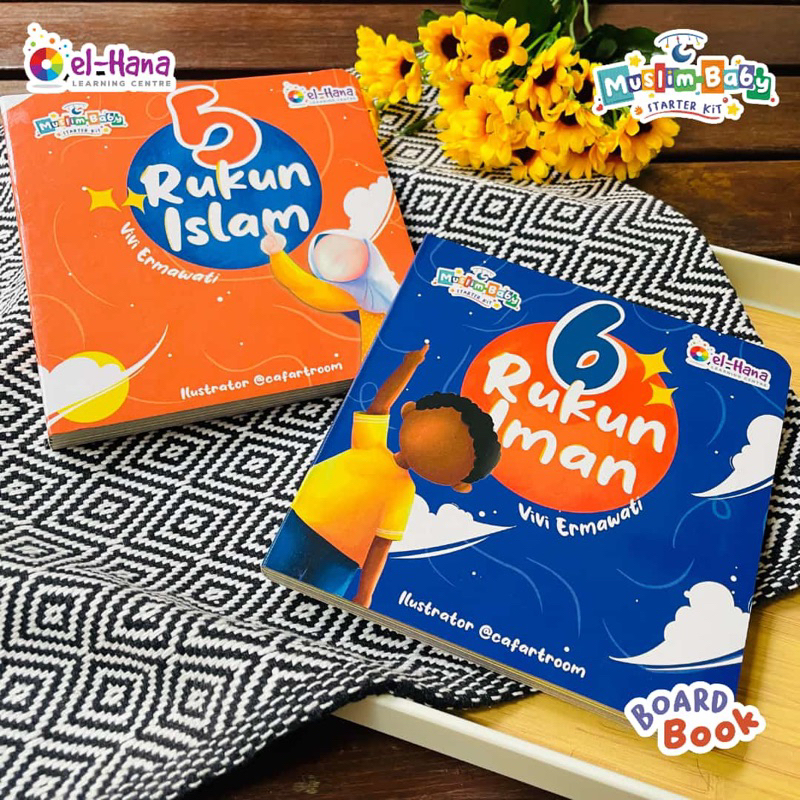 Jual Boardbook Rukun Iman Rukun Islam | Shopee Indonesia
