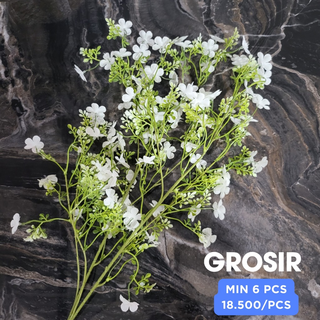 Jual Bunga Aster Silk Artificial Flower Aesthetic/Bunga Hias Decor ...