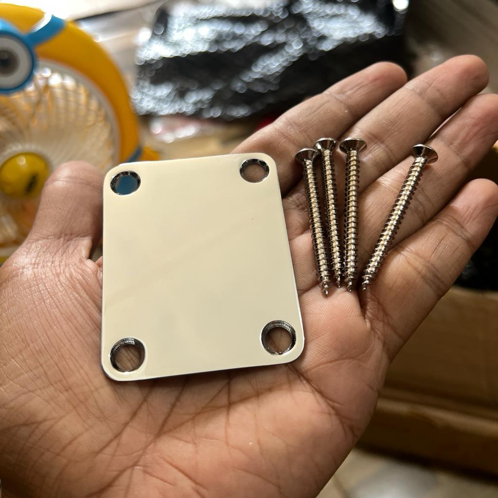 Jual Plat Join Neck Gitar Original (FREE SKRUP) - Baut Join Neck Gitar ...