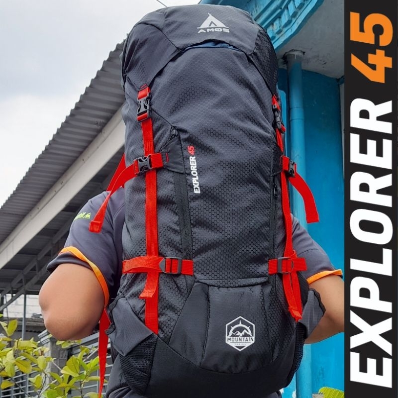 Jual Tas Pendaki Gunung 45L / Tas Keriel Carrier 45 Liter up 50L ...