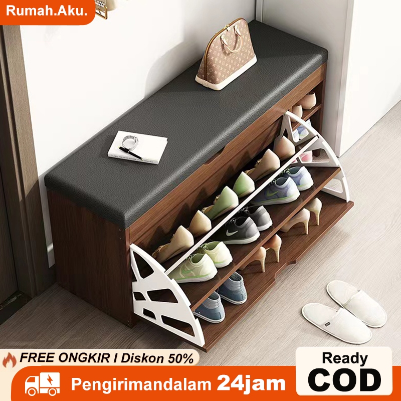 Jual Rak Sepatu Rak Sepatu Sofa Rak Sepatu Susun Shoe Cabinet Lemari ...