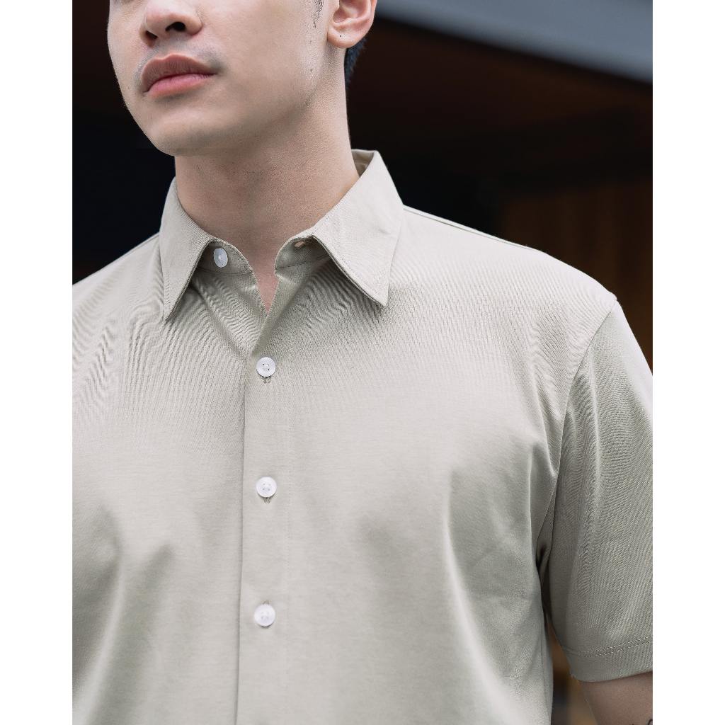 Jual BYBLANK Saga Kemeja Kaos Cotton Air - Kemeja Premium Lengan Pendek Bahan Cotton Air ...