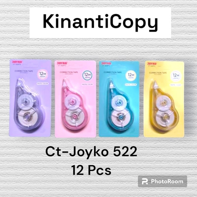 Jual Correction tape Tipex kertas Joyko Ct-522 ptl | Shopee Indonesia
