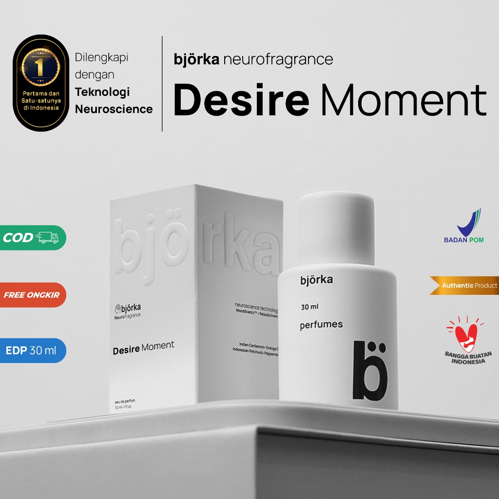 Jual Bjorka parfum official Varian DESIRE MOMENTS parfum pria laki-laki ...