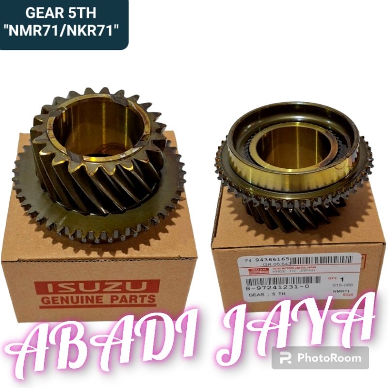 Jual GIGI 5 TRANSMISI GEAR 5TH TRANSMISION ISUZU ELF NKR71 NKR 71 ...