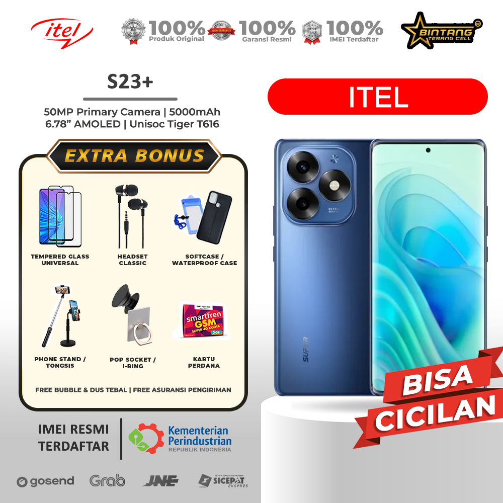 Jual Itel s23+ itel s23 plus ram 8+8/256Gb upto 16/256Gb NFC itel s25 ...