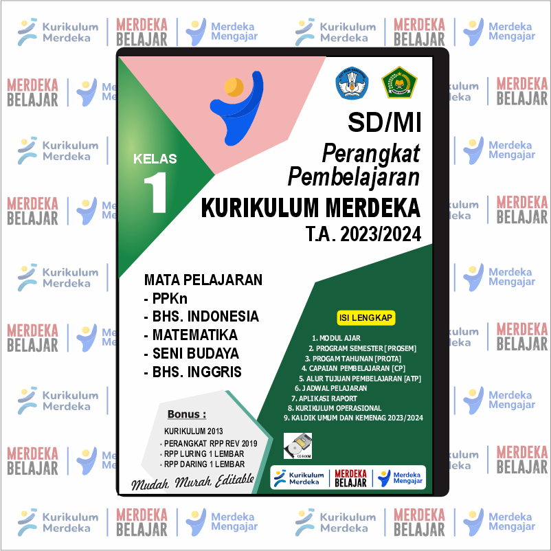 Jual Administrasi IKM SD/MI Kelas 1, 2, 3, 4, 5, 6 | Modul Ajar | CD RPP Perangkat Pembelajaran ...