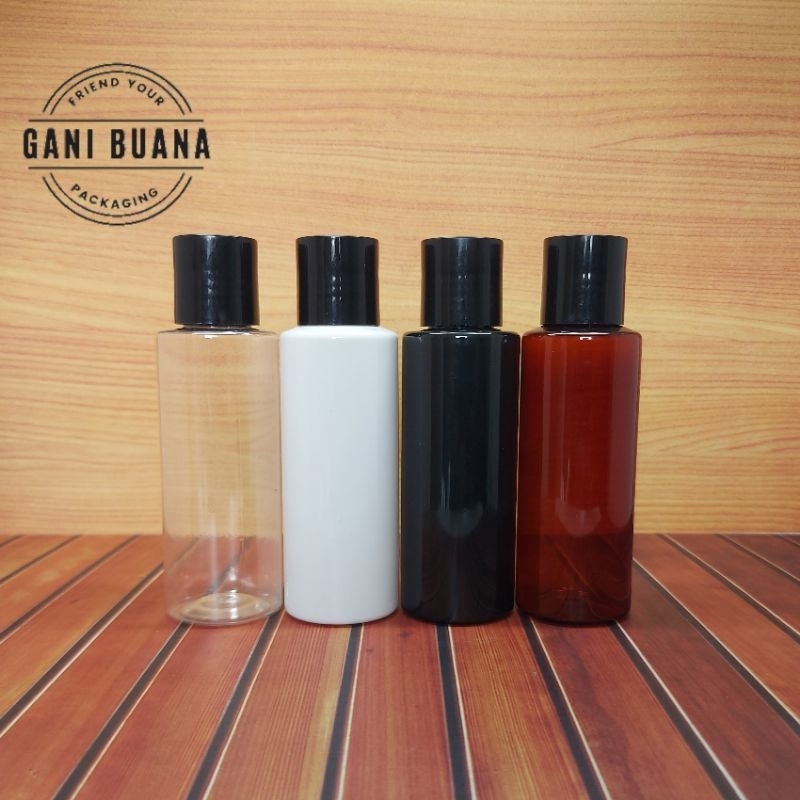 Jual BOTOL PRESTOP 100ML RF TUTUP PRESTOP HITAM/BOTOL PRESS ON 100ML RF ...