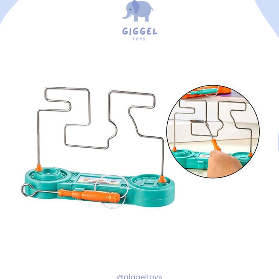 Jual Promo [ Giggel ] ELECTRIC SHOCK MAZE/ electric maze game/ Mainan ...