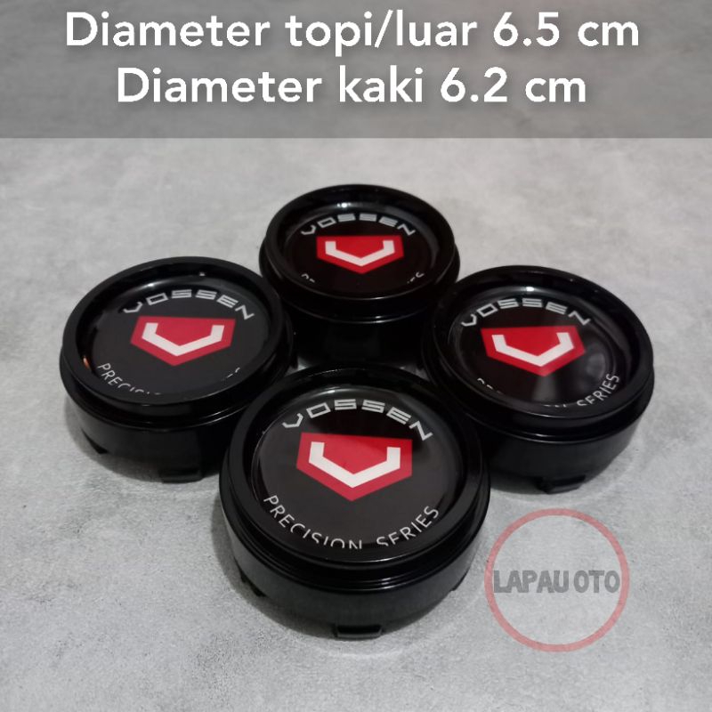 Jual dop velg racing vossen 6.5 cm silinder harga 4 pcs | Shopee Indonesia