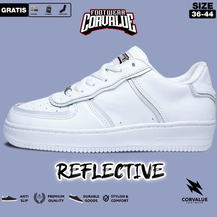 Jual Fresh (Bisa Nyala Reflective) SEPATU CORVALUE FOOTWEAR - Sepatu ...