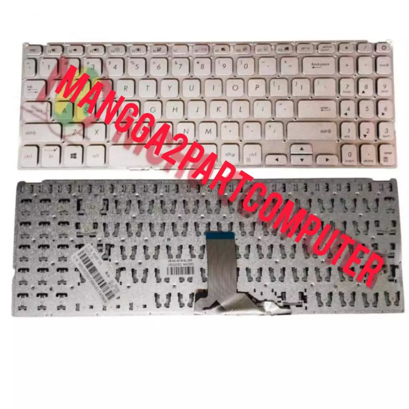 Jual Keyboard Asus Vivobook 15 A509 A509f A509fa A509fj A509ma - Silver ...