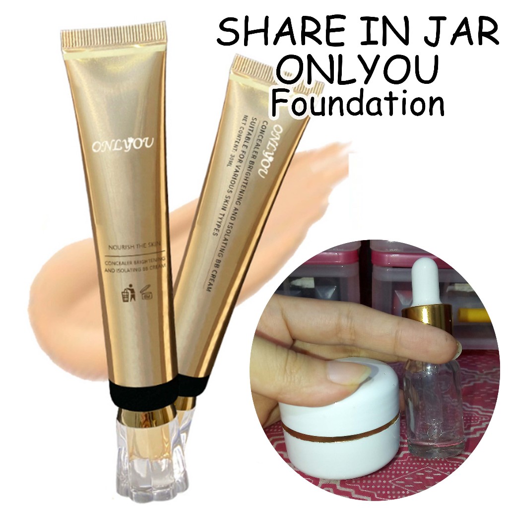 Jual ONLYOU Foundation SHARE IN JAR 5ml only you | Shopee Indonesia