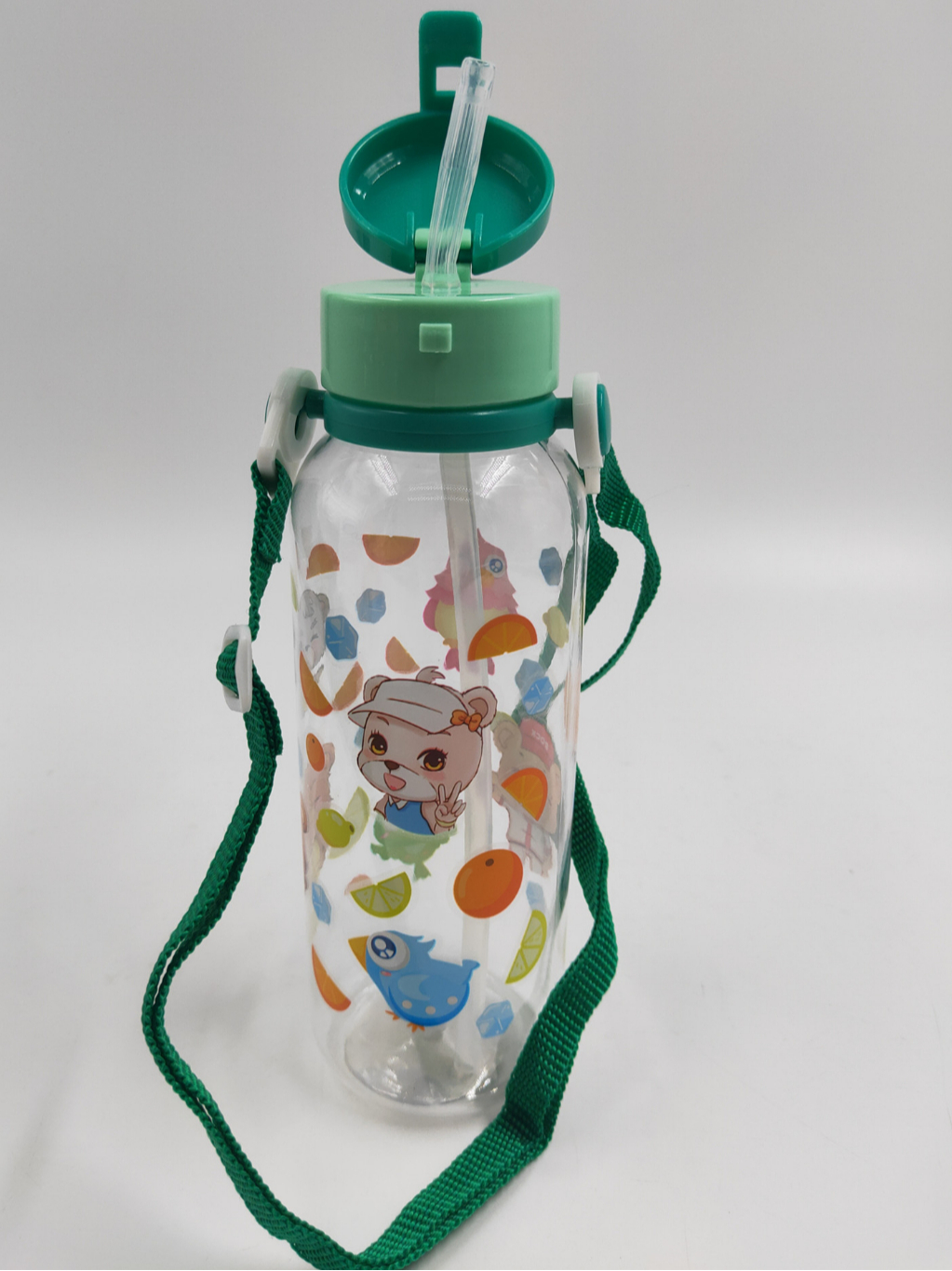 Jual Botol Minum Anak 480ML Anti Bocor Dengan Tali Dan Sedotan | Shopee Indonesia