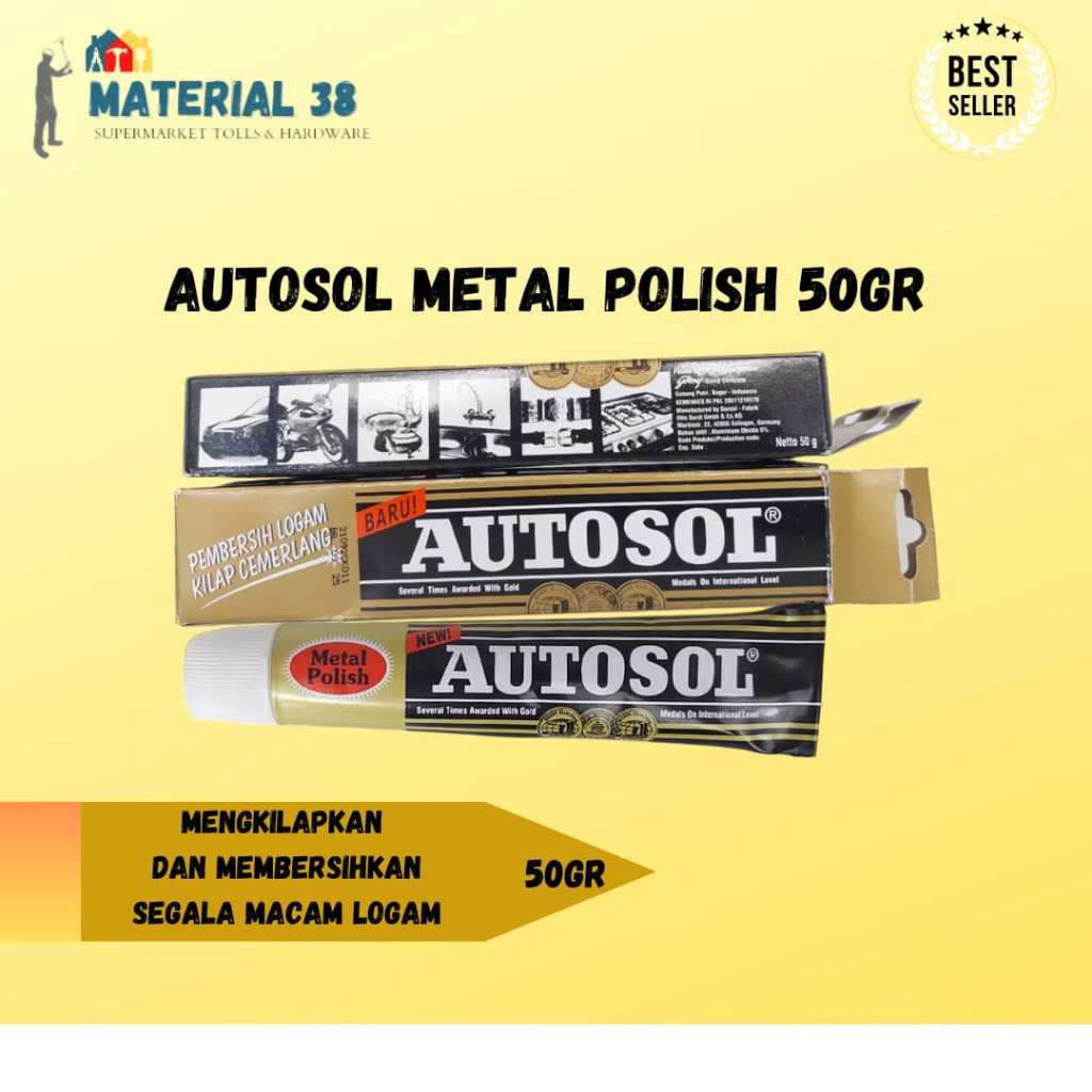 Jual Autosol Metal Polish 50 gr | Shopee Indonesia