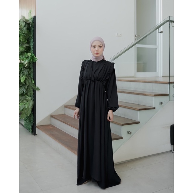 Jual GBC - Gamis Putih Syari Wanita Bahan Crinkle Airflow Premium ...