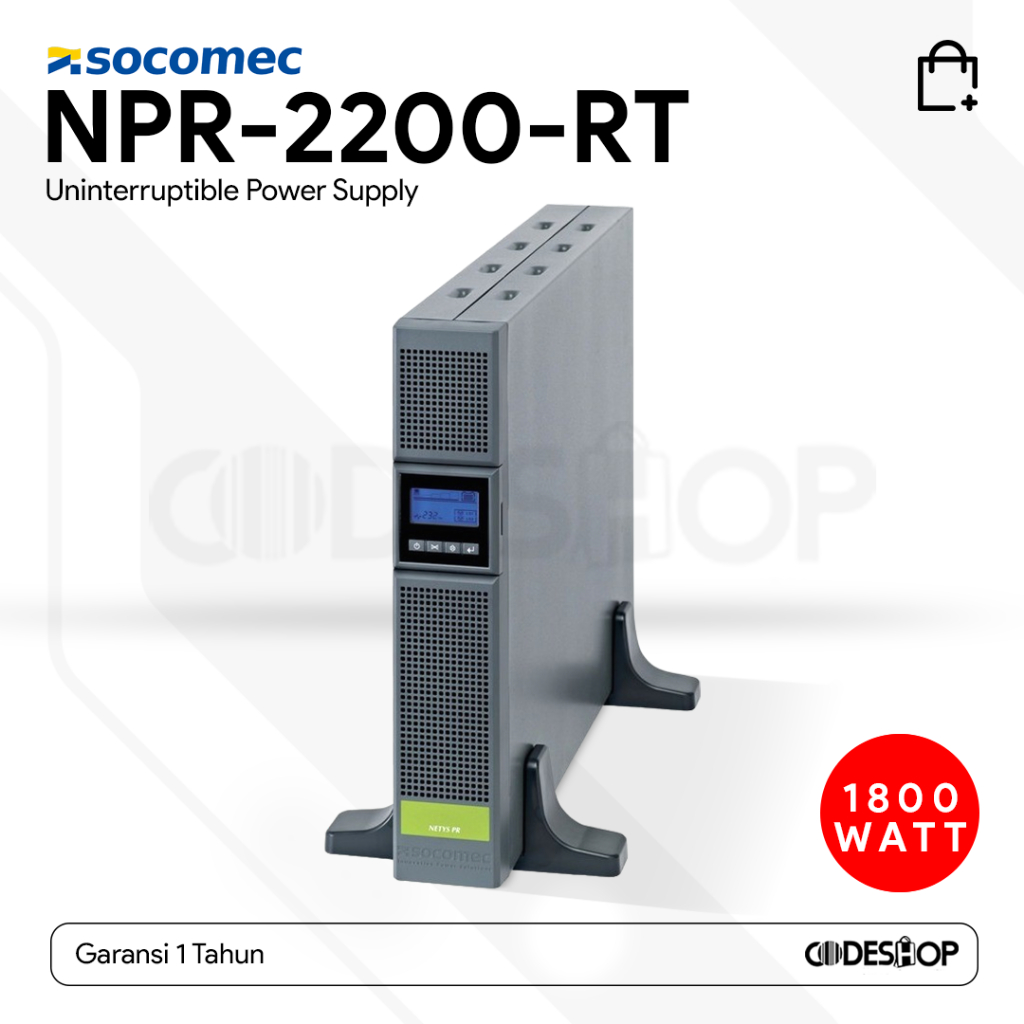 Jual UPS Socomec 1800Watt 2200VA Netys PR 2200 Rack Mount Tower 1800 ...
