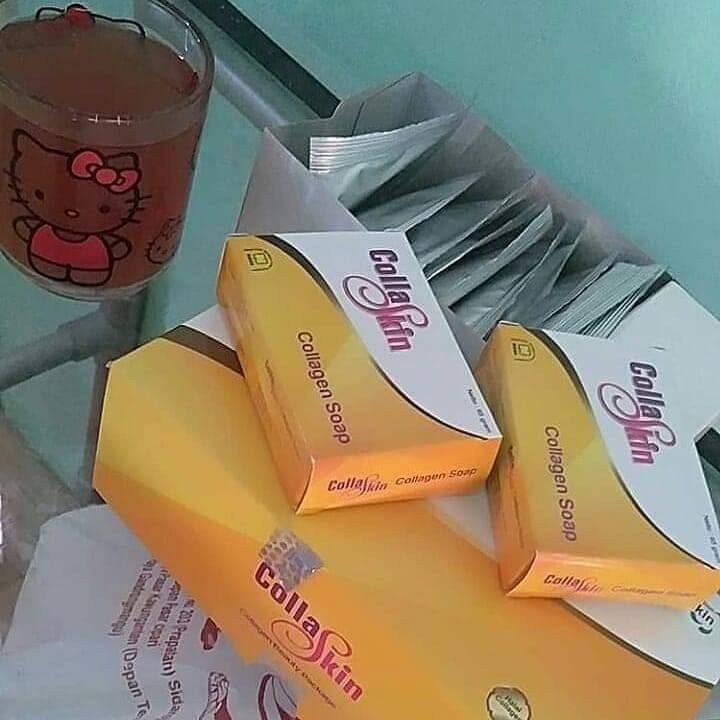 Jual COSKIN COLLASKIN COLLAGEN PAKET TEH & SABUN KECANTIKAN CANTIK ...