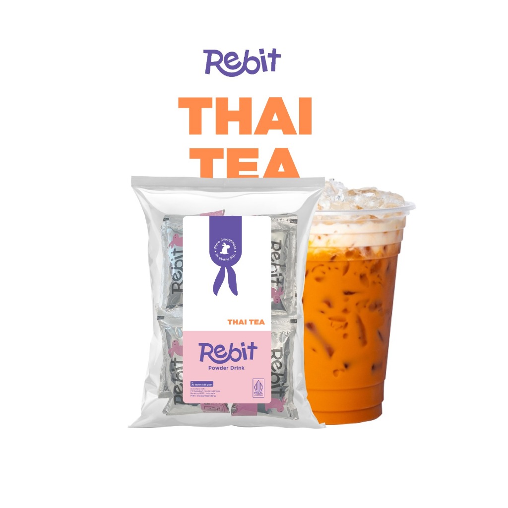 Jual REBIT THAI TEA (20 Sachet/Pack) | Shopee Indonesia
