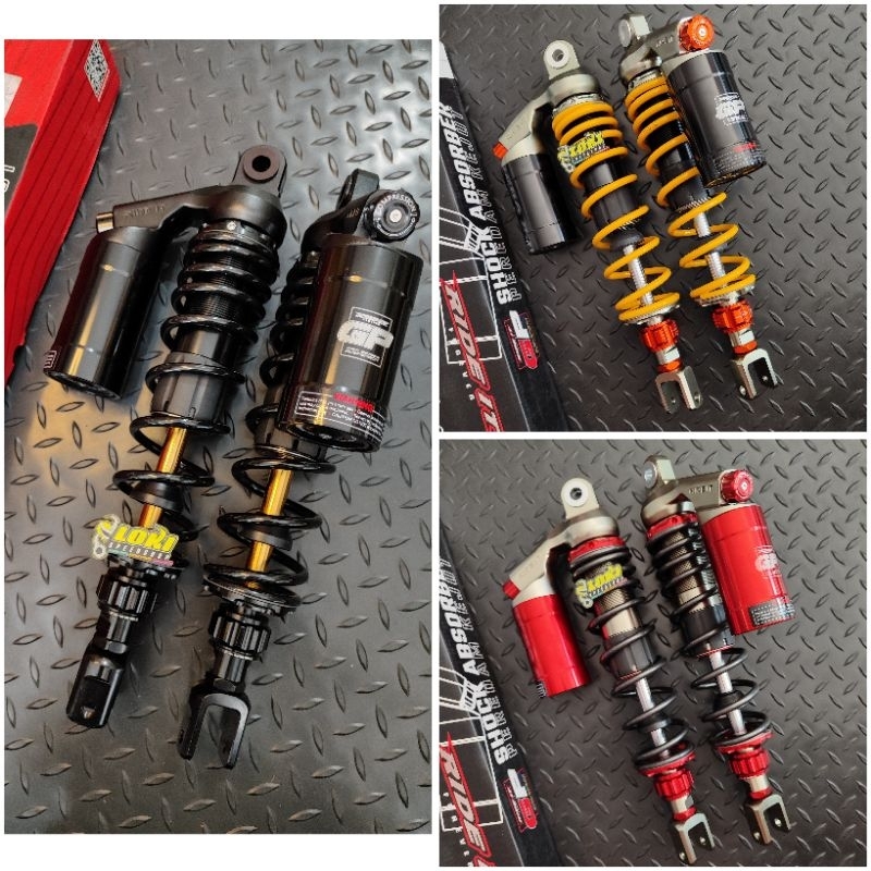 Jual Shock Ride it GP Extreme Premium Black Gold Series Nmax Old Pcx ...