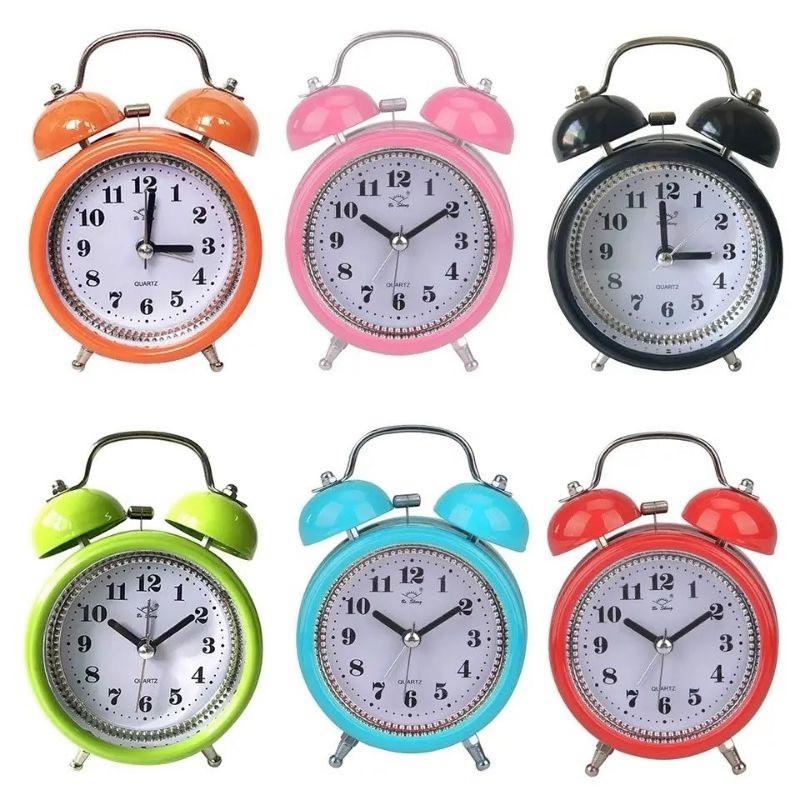 Jual Jam Weker Klasik / Jam Beker Alarm Klasik / Jam Estetik / Alarm ...