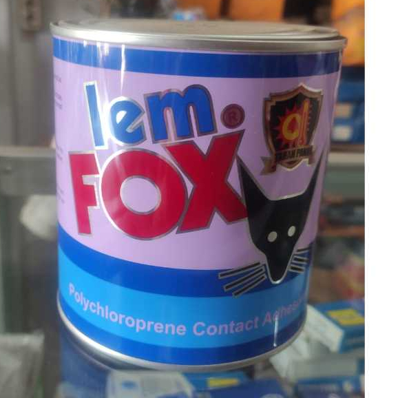 Jual Lem Fox Biru 600gr / Lem Fox Kaleng Biru 600 gr | Shopee Indonesia