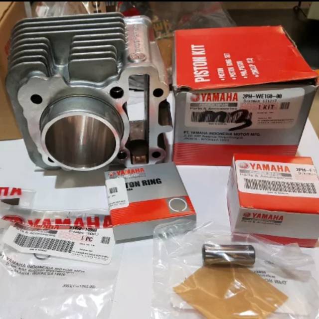 Jual BLOK SEHER MIO M3 ASSY SET ORIGINAL YAMAHA | Shopee Indonesia