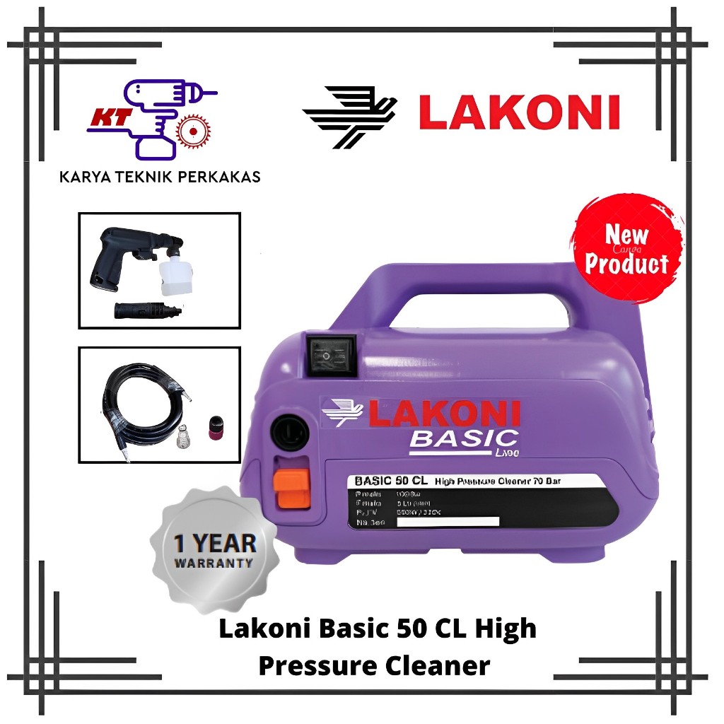 Jual Lakoni Basic 50 CL Mesin Cuci Steam Jet Cleaner | Shopee Indonesia