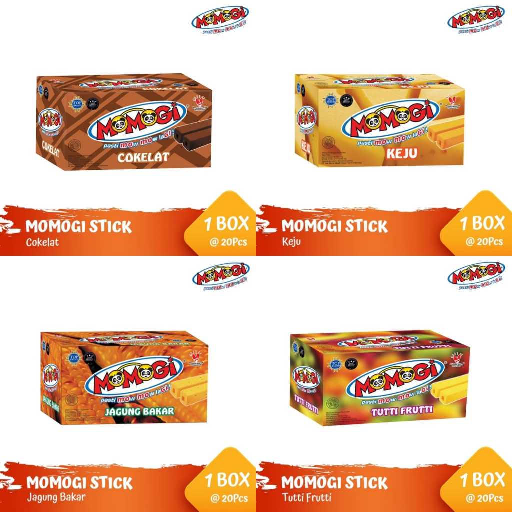Jual Momogi 1 Box isi 20 pcs @5gr | Shopee Indonesia