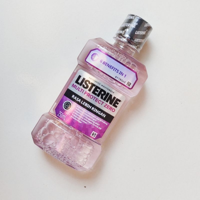 Jual LISTERINE Antiseptic Mouthwash Cuci Mulut Kumur 250ml | Shopee ...