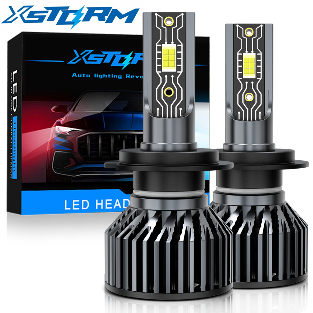 Jual XSTORM 2PCS Car Headlight H11 H4 LED Bulb 80W H1 9005 HB3 9012 Led Lights 15000LM Turbo ...