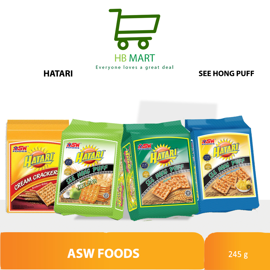 Jual Hatari See Hong Puff 245g /Biskuit Hatari See Hong Puff Malkist ...