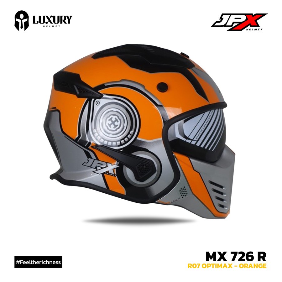 Jual Helm Fullface Modular JPX MX 726R All Motif | Shopee Indonesia