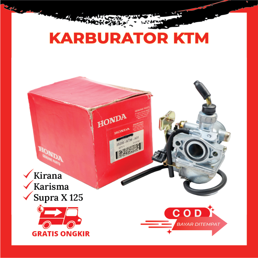 Jual Karburator Karbu Motor Honda Supra X 125 Karisma Kode KTM | Shopee ...