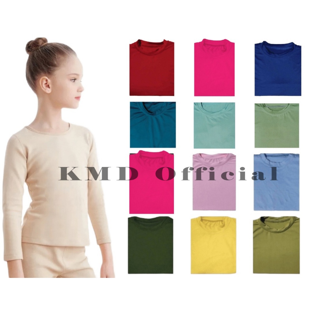 Jual Baju Manset Anak Perempuan Lengan Panjang Bahan Spandex Premium ...