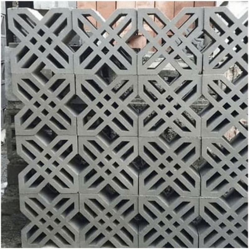 Jual Roster abu loster lubang angin pagar rumah aesthetic termurah ...