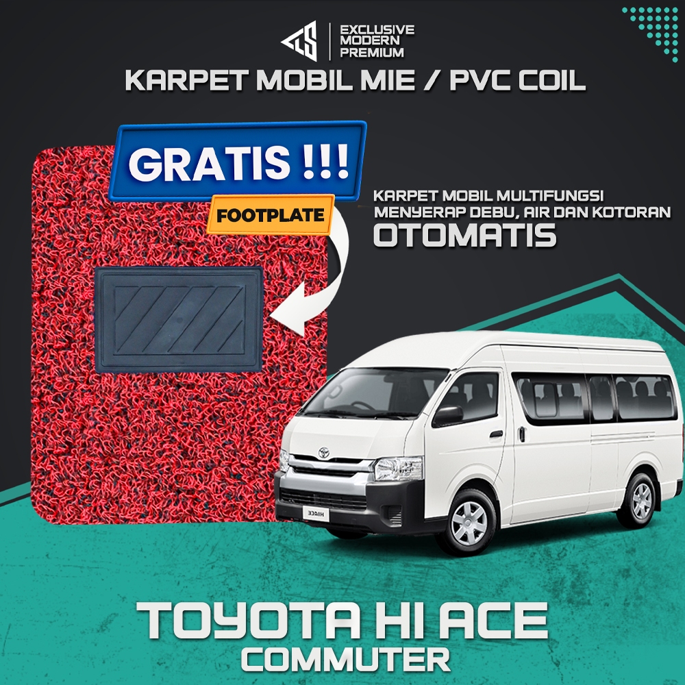 Jual Karpet Mobil Mie Bihun Toyota Hiace Commuter Full Set Presisi ...