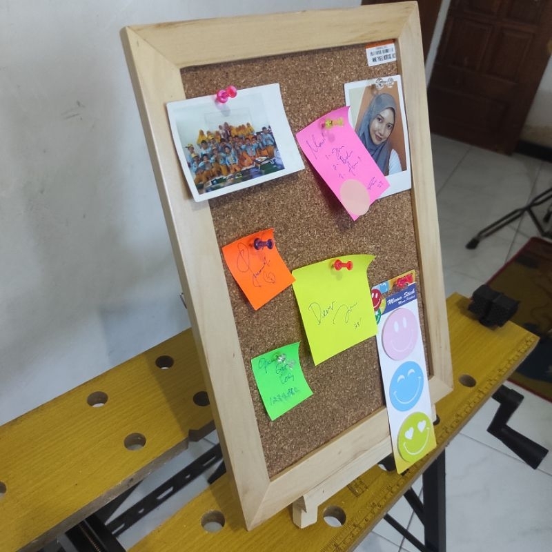 Jual Papan Gabus Coklat Cork Board Ukuran 30x40CM Untuk Memajang ...