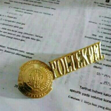 Jual TULISAN DAN LOGO POLTEKPEL SURABAYA BRIVET POLTEKPEL SURABAYA WING ...