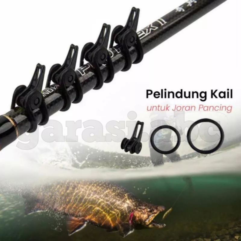 Jual Pengait Kail Joran Cantolan Pelindung Mata Pancing Tegek Antena ...