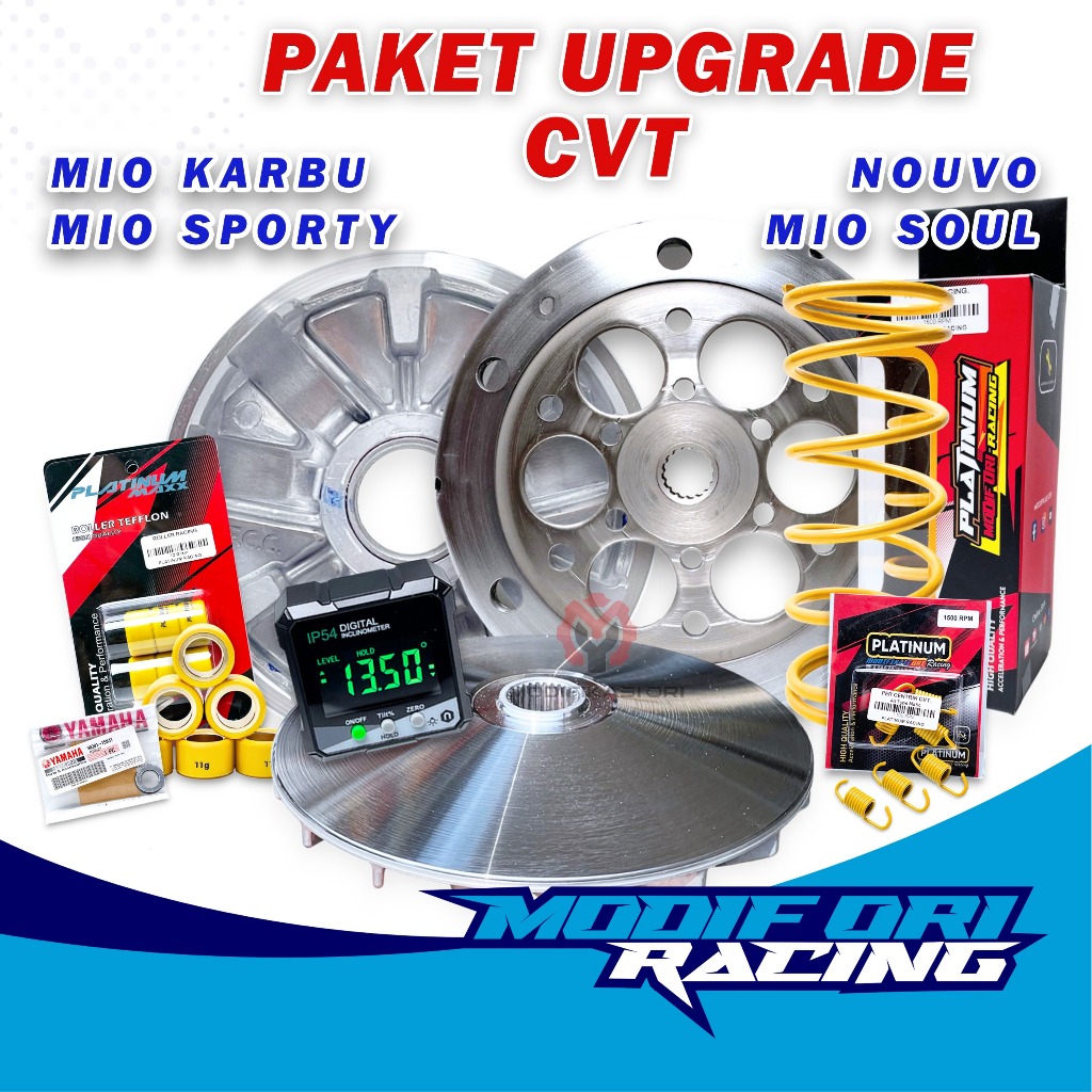 Jual MIO SPORTY - Kirian Mio Paket CVT Mio Karbu Pulley Bubut Mio 5LW ...