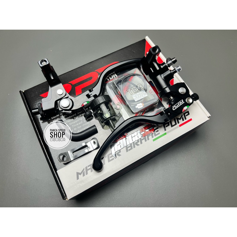 Jual MASTER REM RPD KANAN 17MM HANDLE KIRI KOPLING REM SET SWITCH REM ...