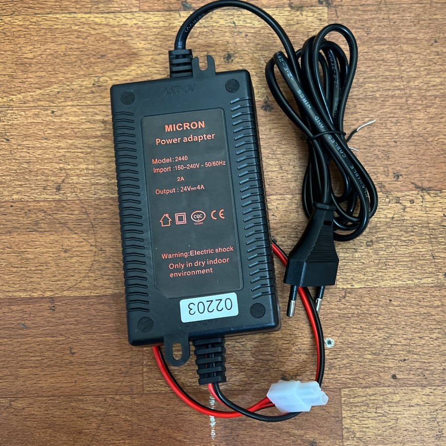 Jual adaptor pompa booster pump ro 24 Volt 4A (adaptor only) | Shopee ...