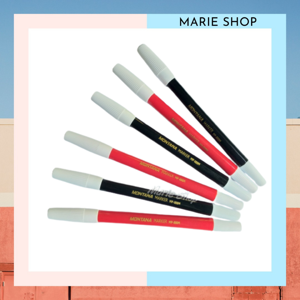 Jual SPIDOL MONTANA MARKER MP-888M / SPIDOL MONTANA HITAM MERAH KECIL ...