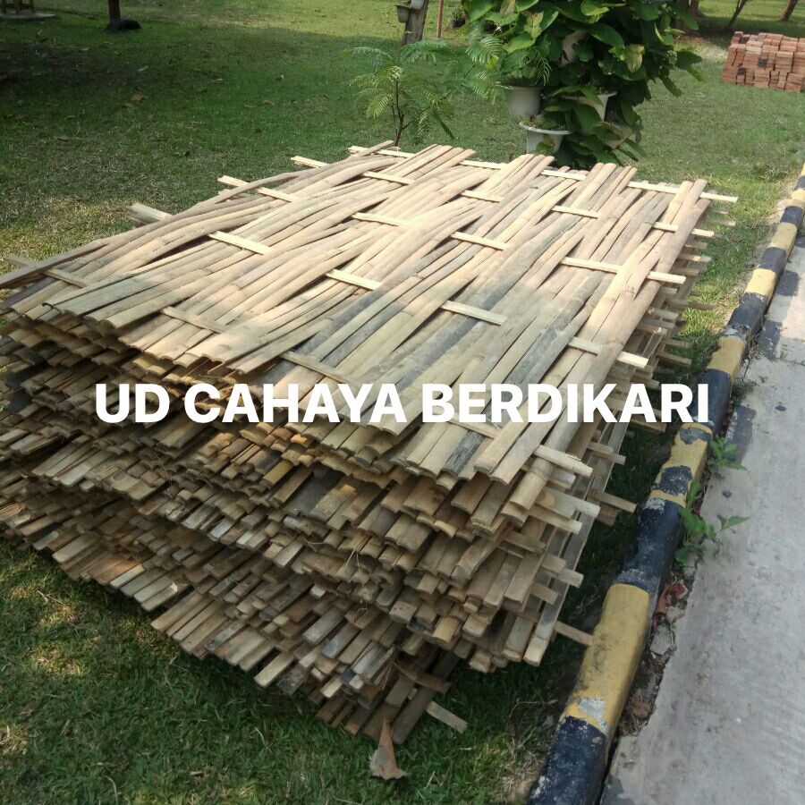 Jual Gedek Bambu 1,5x2 m, Sesek Bambu, Sasak Bambu | Shopee Indonesia