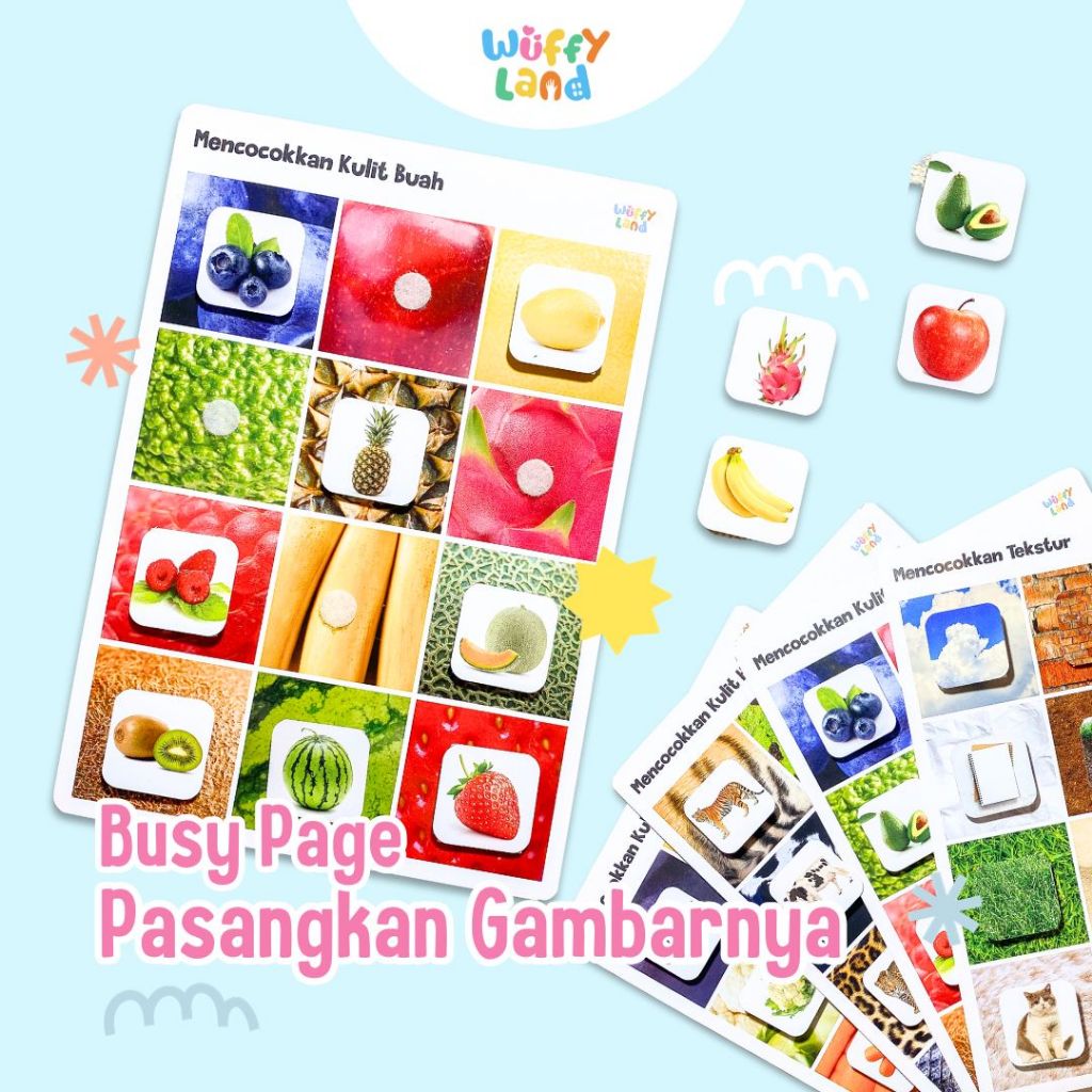 Jual Busy Page Mencocokkan Aneka Kulit | Shopee Indonesia