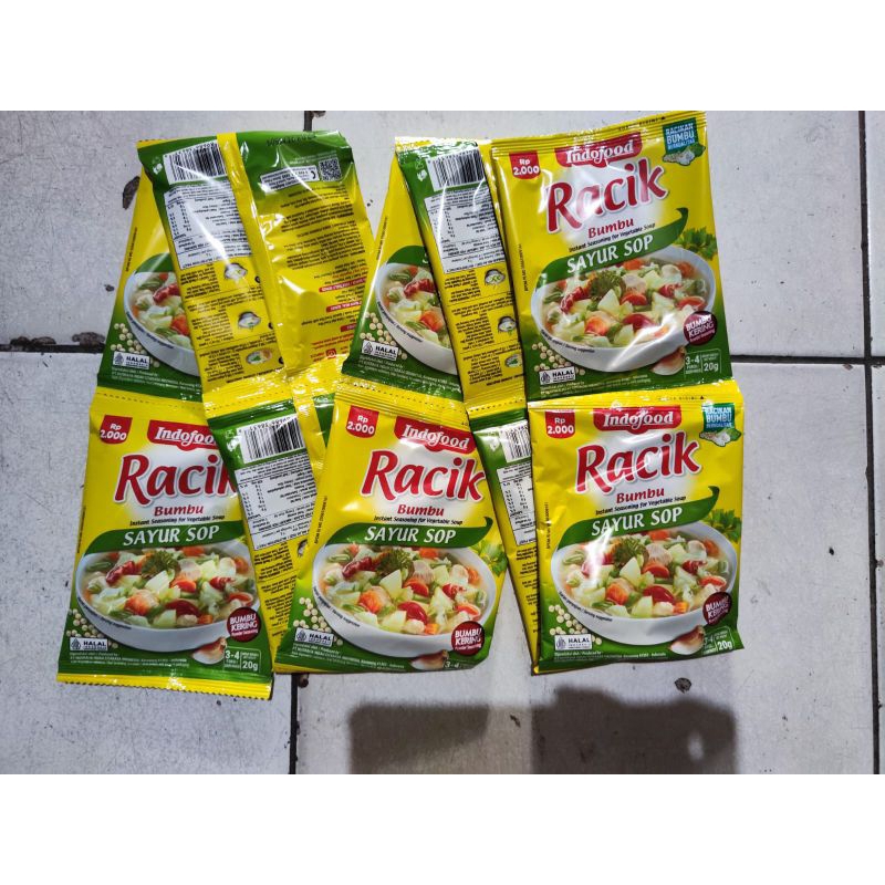 Jual INDOFOOD RACIK BUMBU SAYUR SOP PER RENCENG | Shopee Indonesia