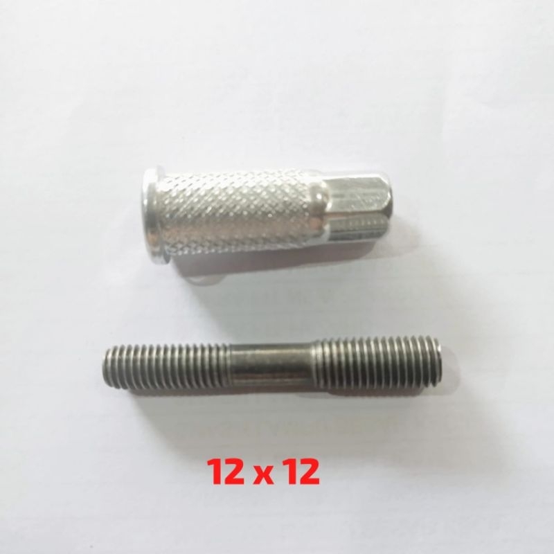 Jual Baut Tanam Blok Head + Mur Nanas Rx King Rx s F1zr 12x12 12x13 ...